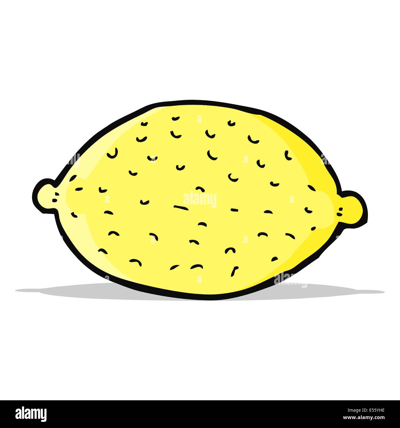 Retro lemon cartoon Cut Out Stock Images & Pictures - Alamy