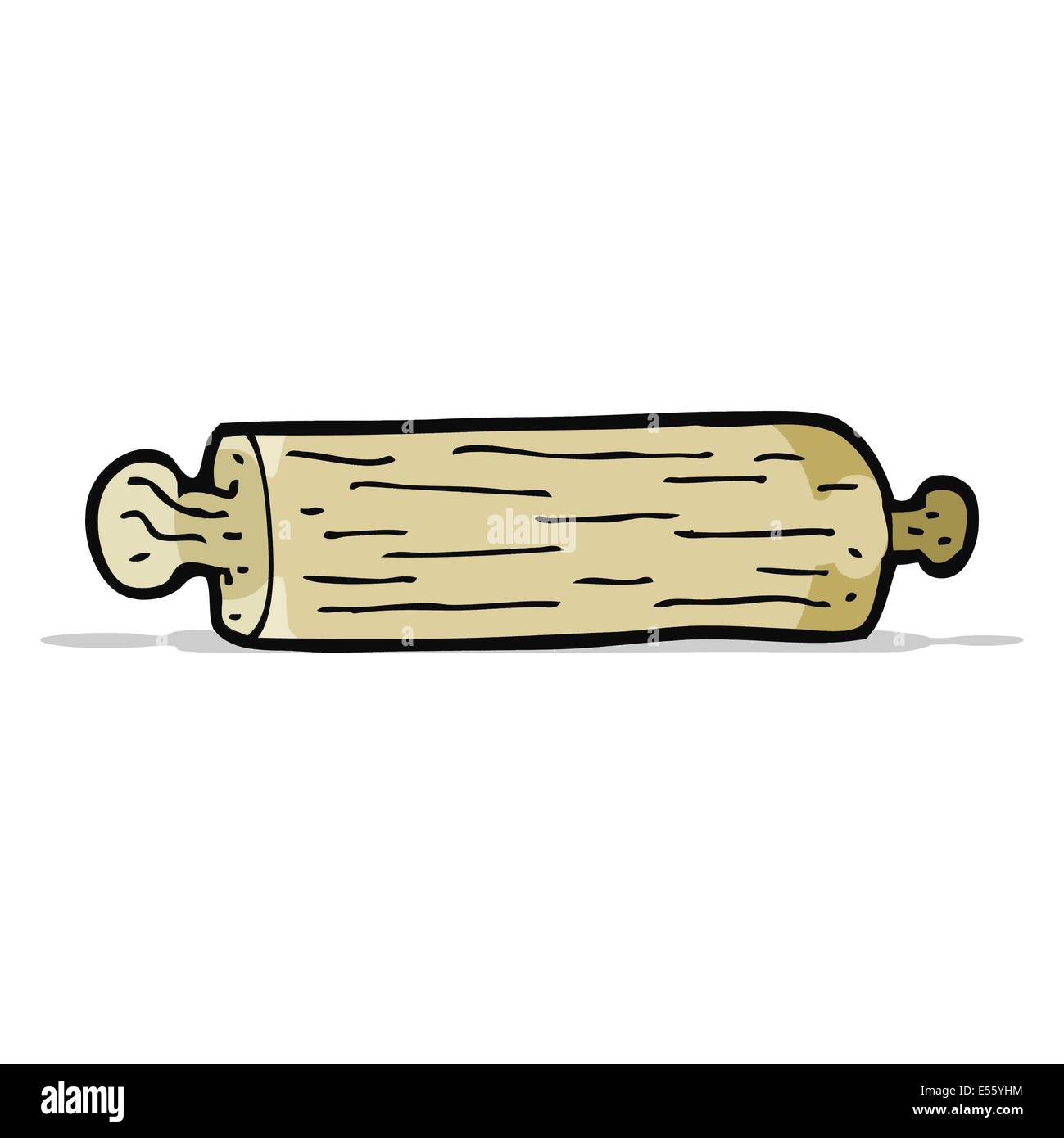 cartoon rolling pin Stock Vector Image & Art - Alamy