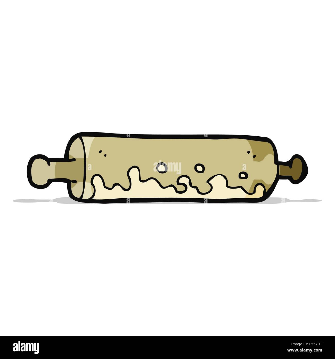 cartoon rolling pin Stock Vector Image & Art - Alamy