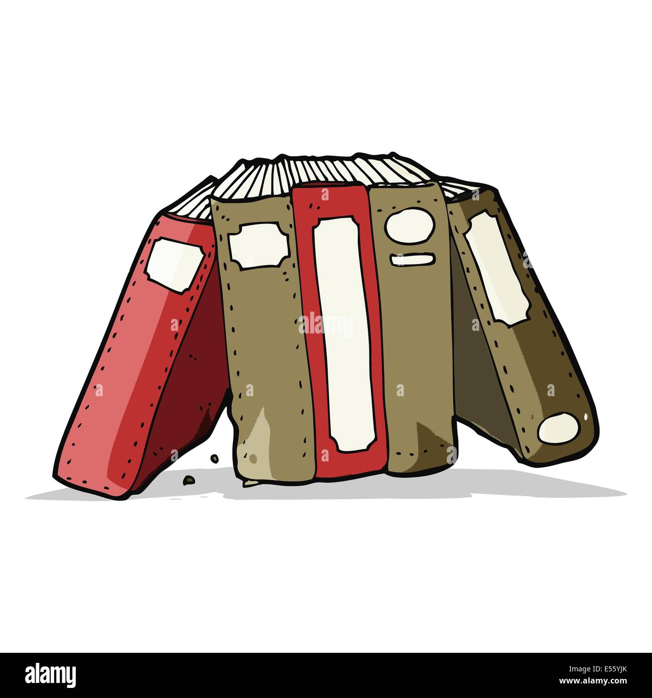 cartoon old books Stock Vector Image & Art - Alamy