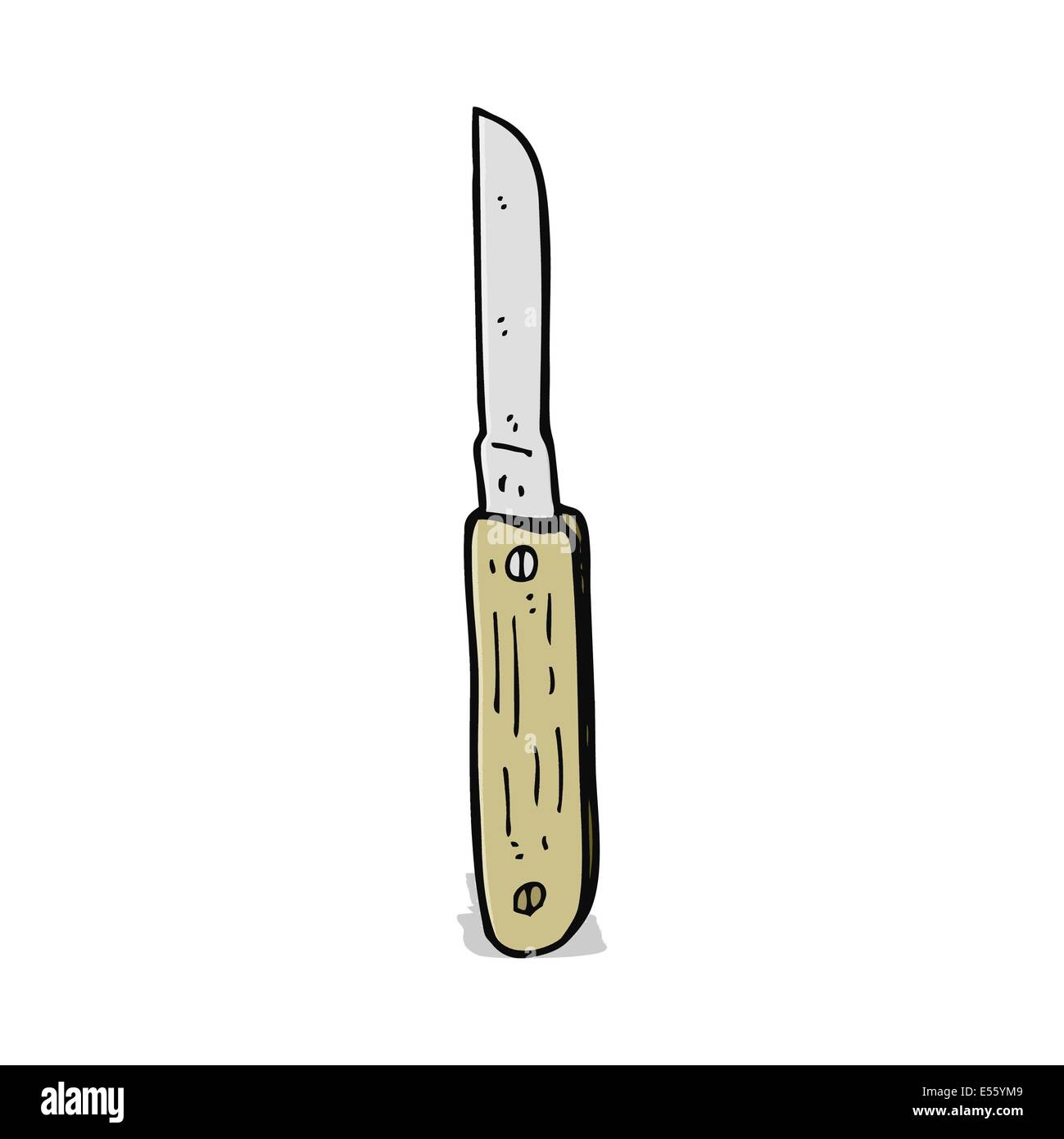 cartoon folding knife Stock Vector Image & Art - Alamy