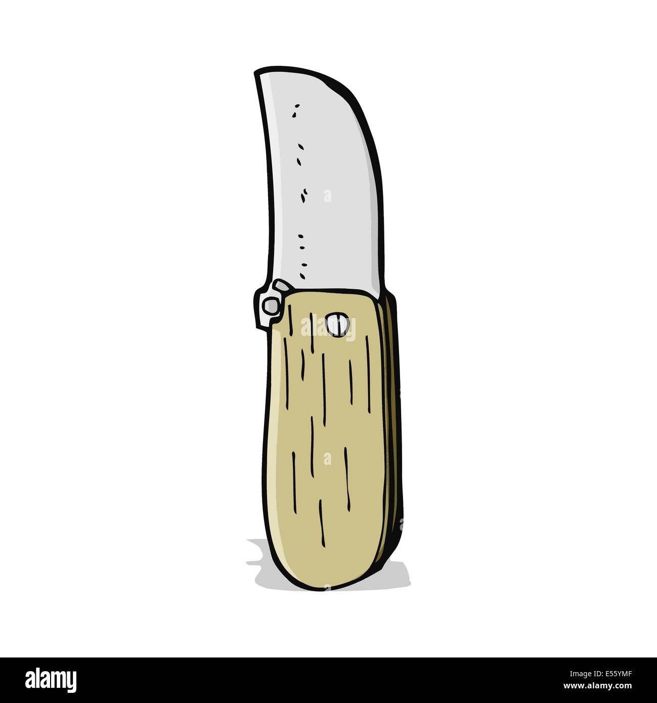 cartoon folding knife Stock Vector Image & Art - Alamy