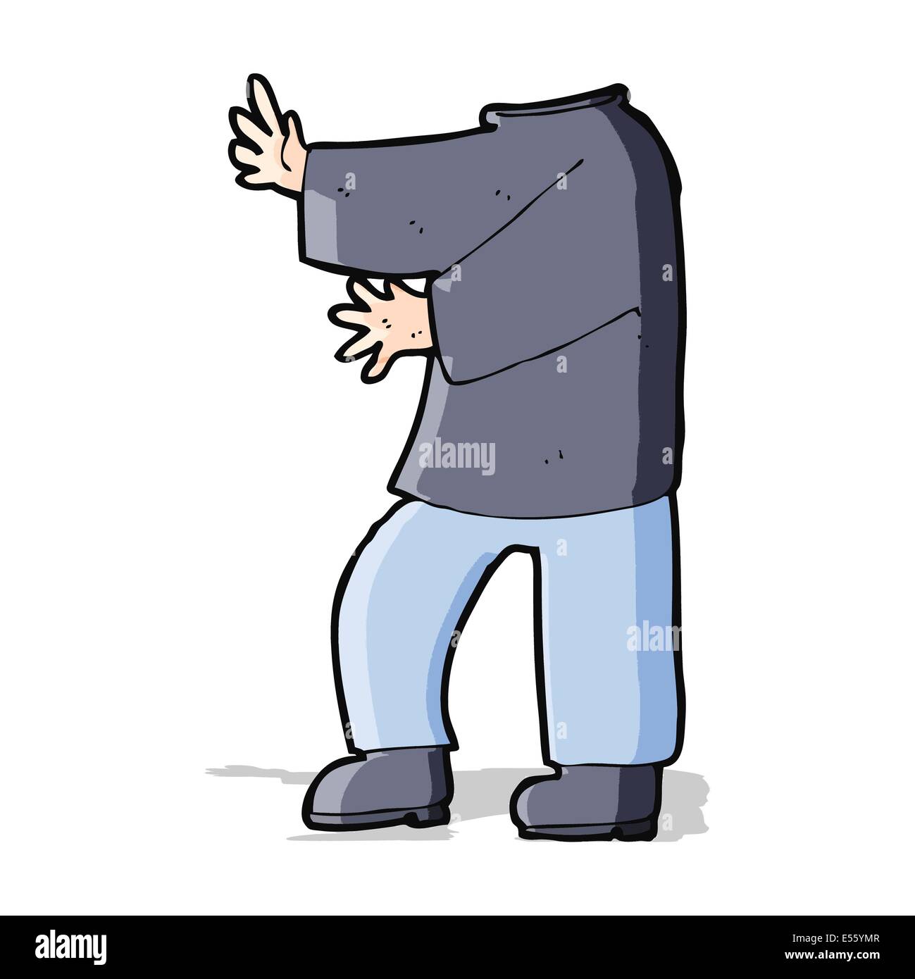 cartoon male body (mix and match cartoons or add own photos Stock ...
