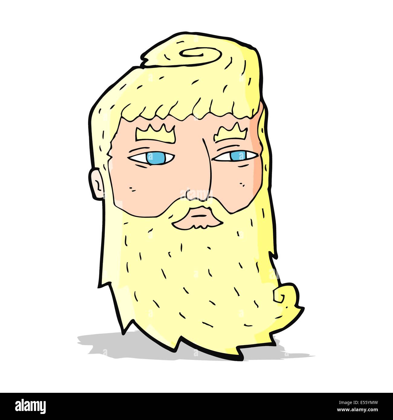 cartoon bearded man Stock Vector Image & Art - Alamy