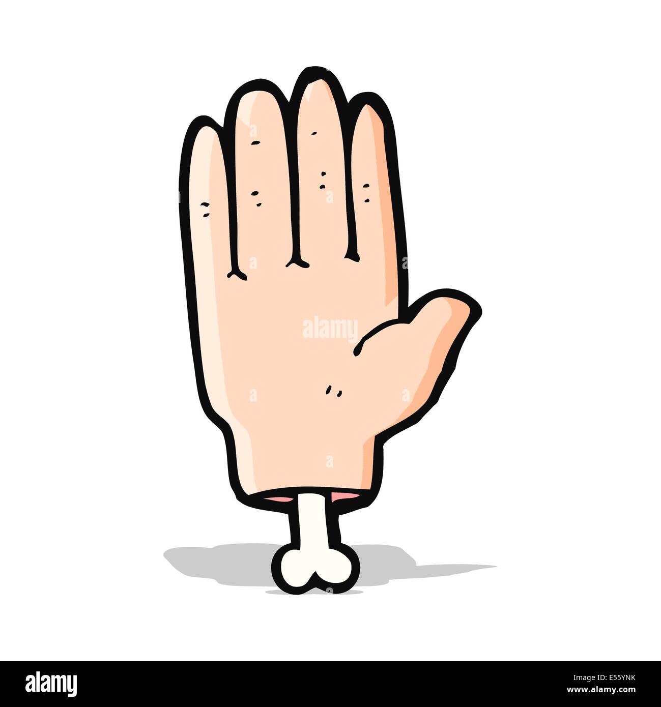 Cartoon severed hand Cut Out Stock Images & Pictures - Alamy