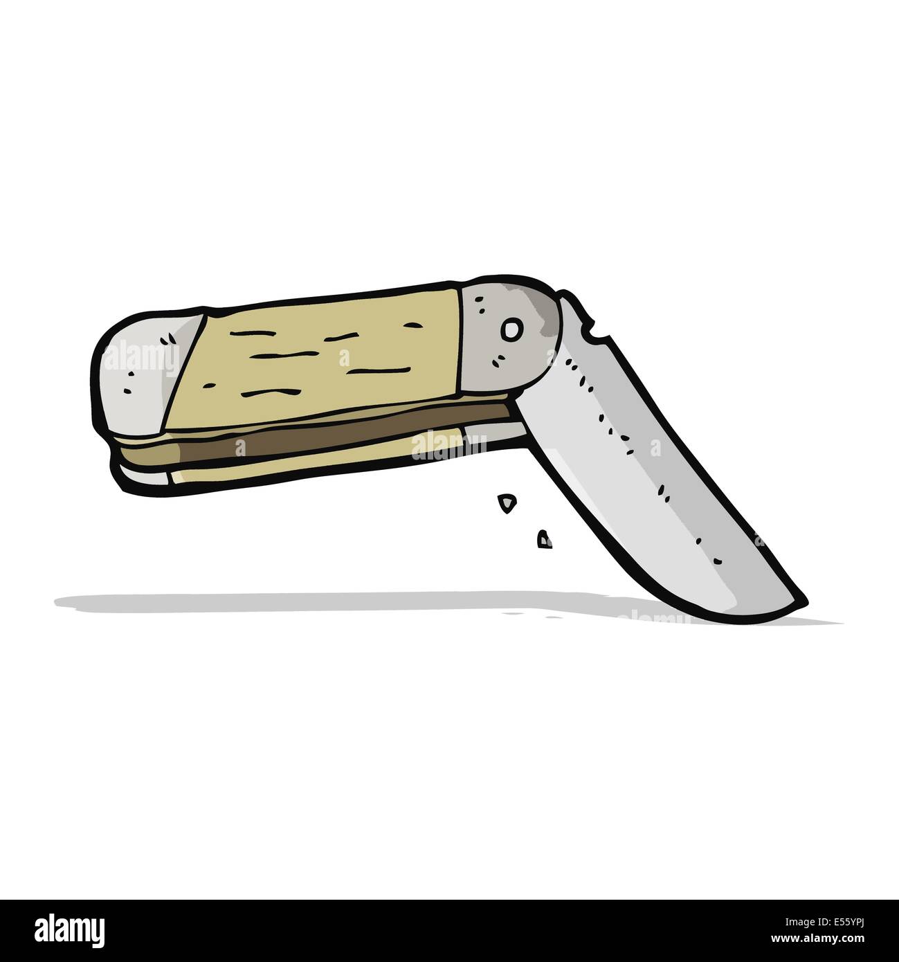 cartoon folding knife Stock Vector Image & Art - Alamy