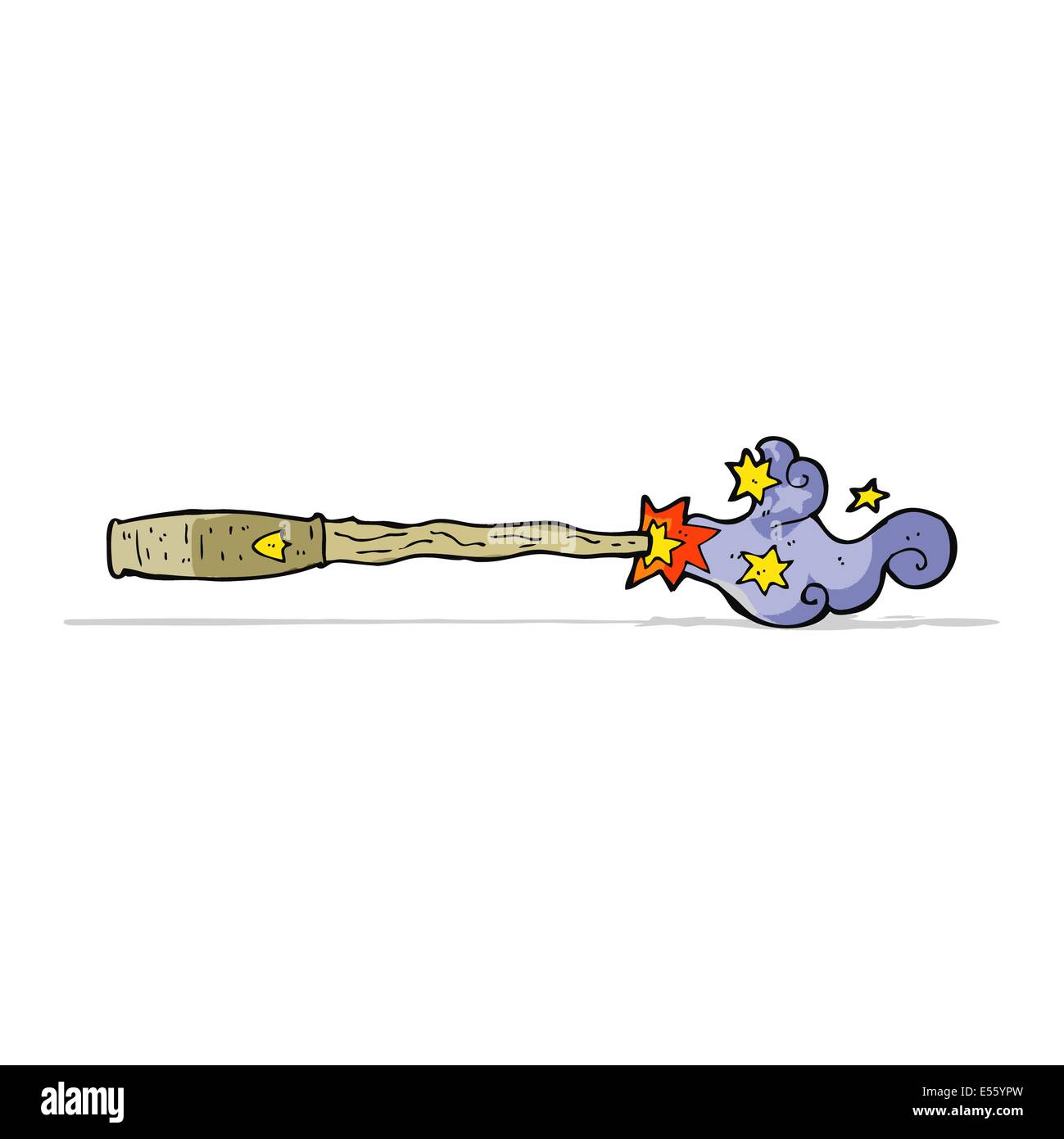 cartoon magic wand Stock Vector Image & Art - Alamy
