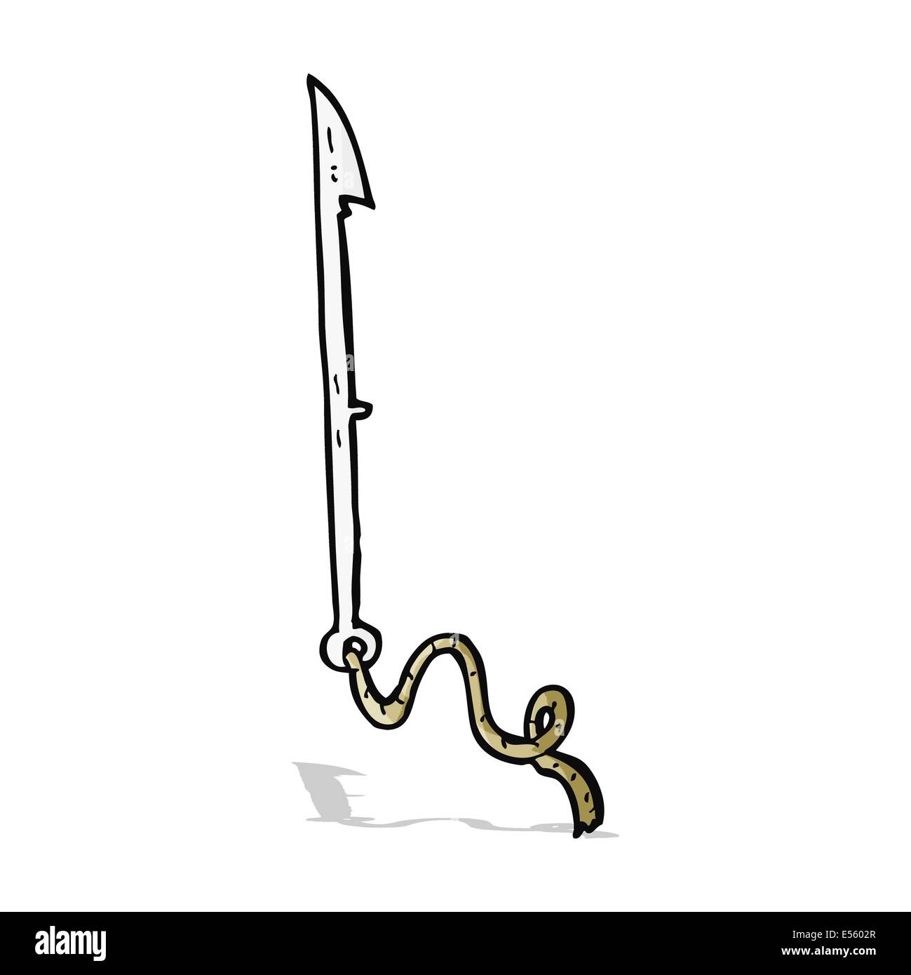 Whaling Harpoon Drawing