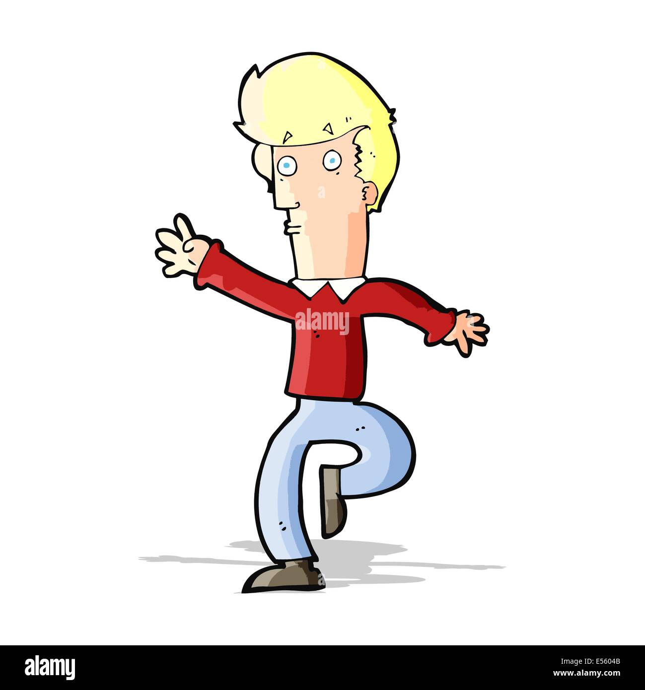 Rushing boy Stock Vector Images - Alamy