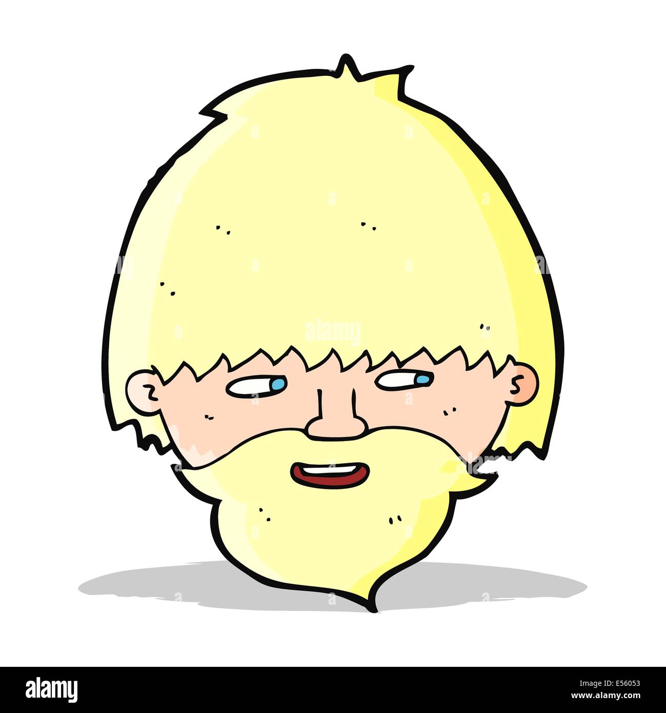 cartoon bearded man Stock Vector Image & Art - Alamy