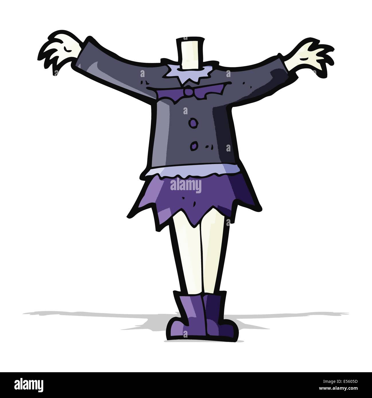 cartoon female vampire body (mix and match cartoons or add own ...