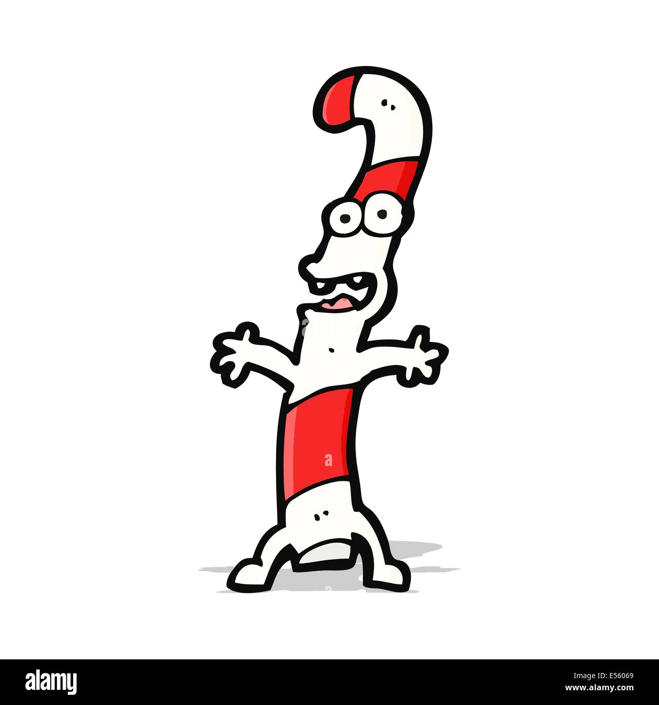 cartoon candy cane Stock Vector Image & Art - Alamy