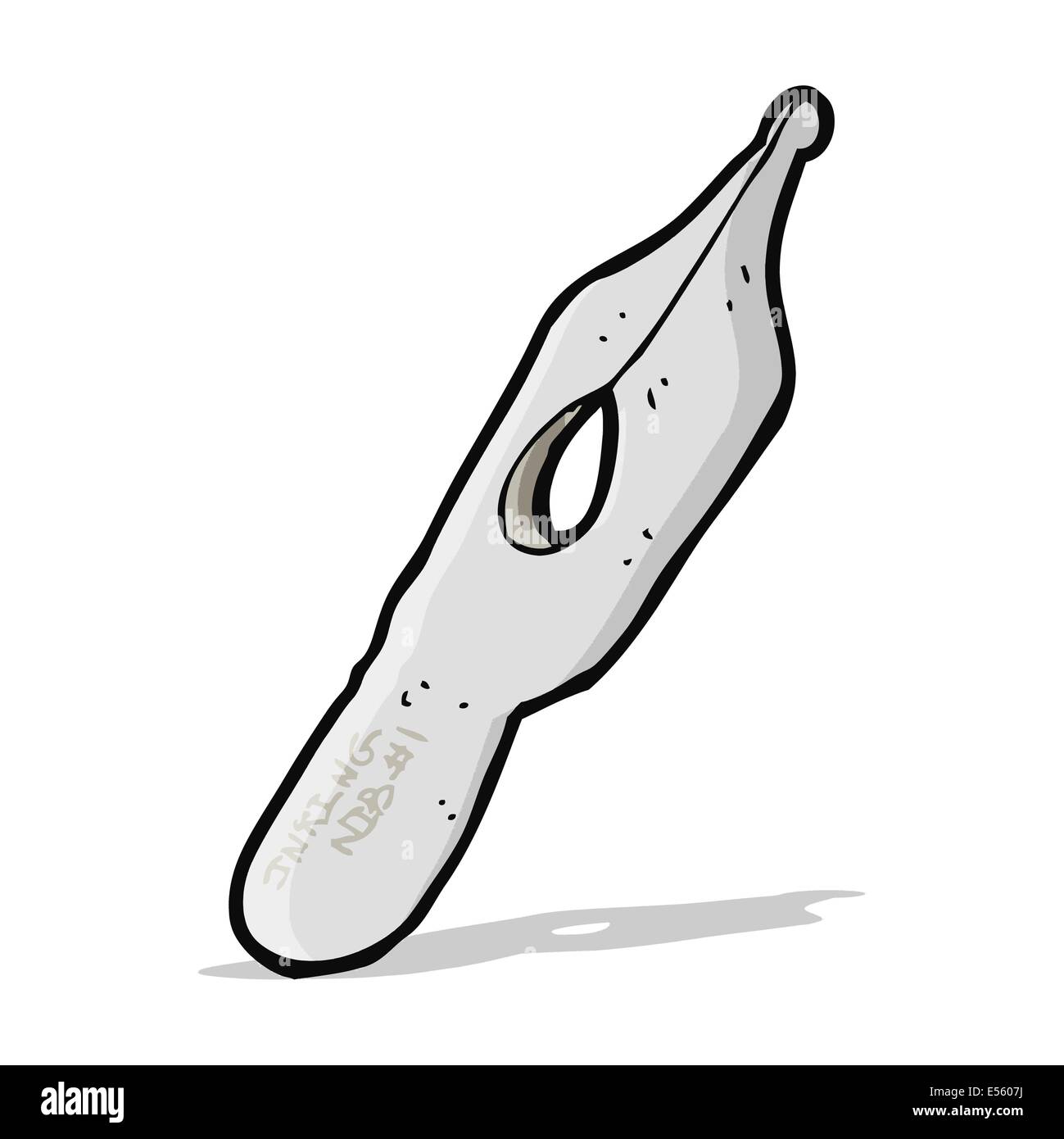cartoon ink nib Stock Vector Image & Art - Alamy