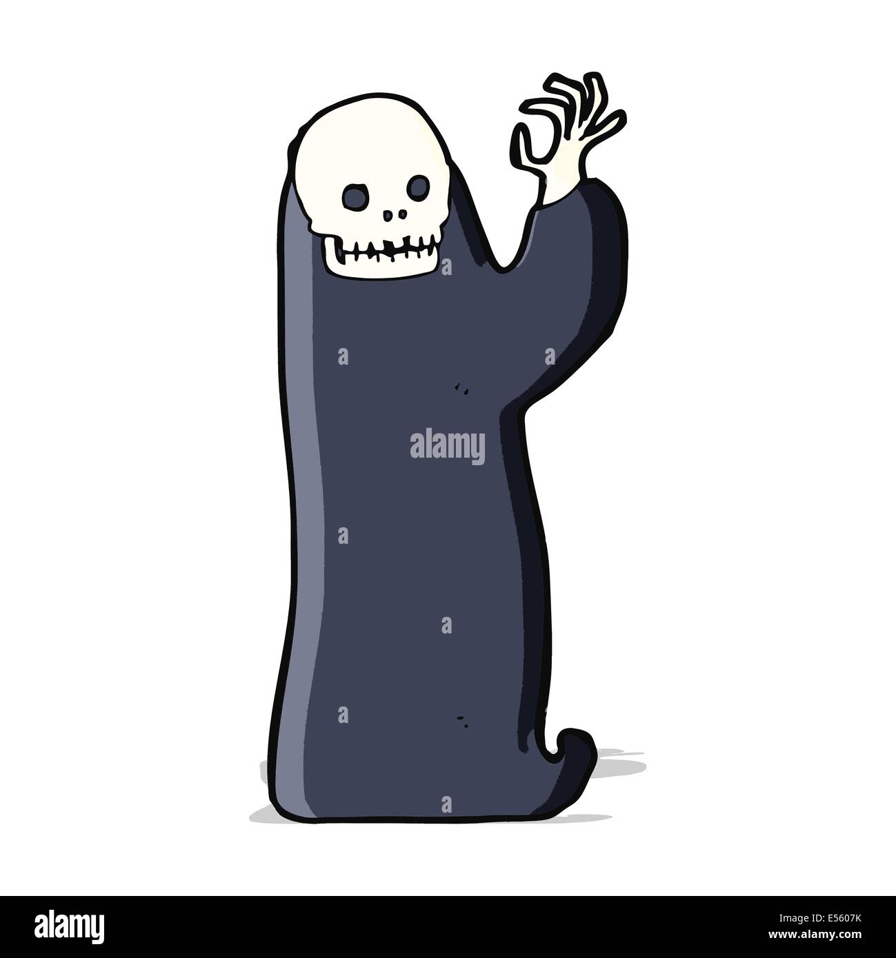 cartoon waving halloween ghoul Stock Vector Image & Art - Alamy