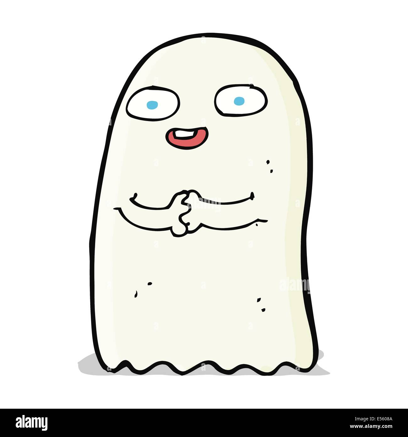 funny cartoon ghost Stock Vector Image & Art - Alamy