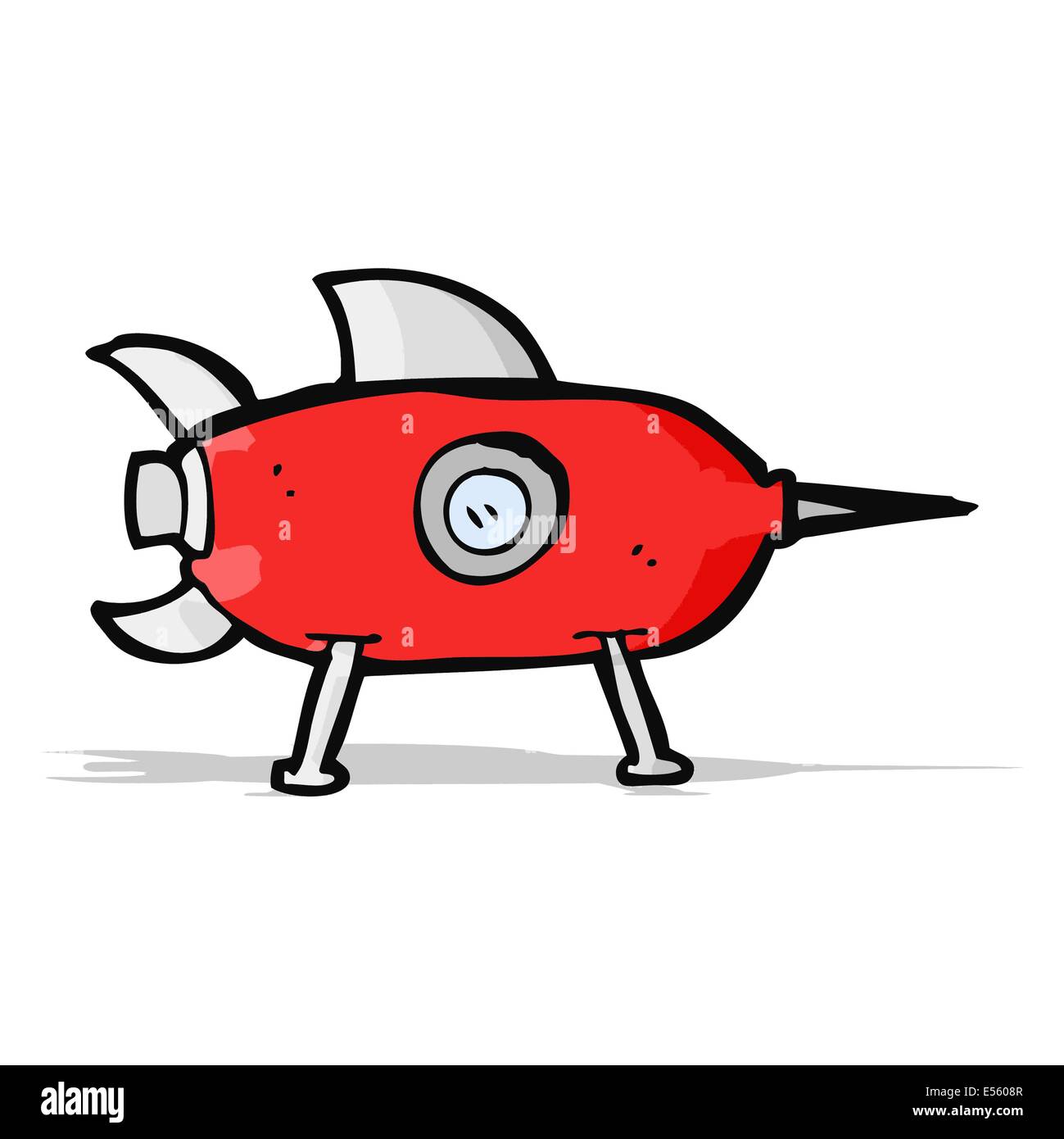 cartoon space rocket Stock Vector Image & Art - Alamy