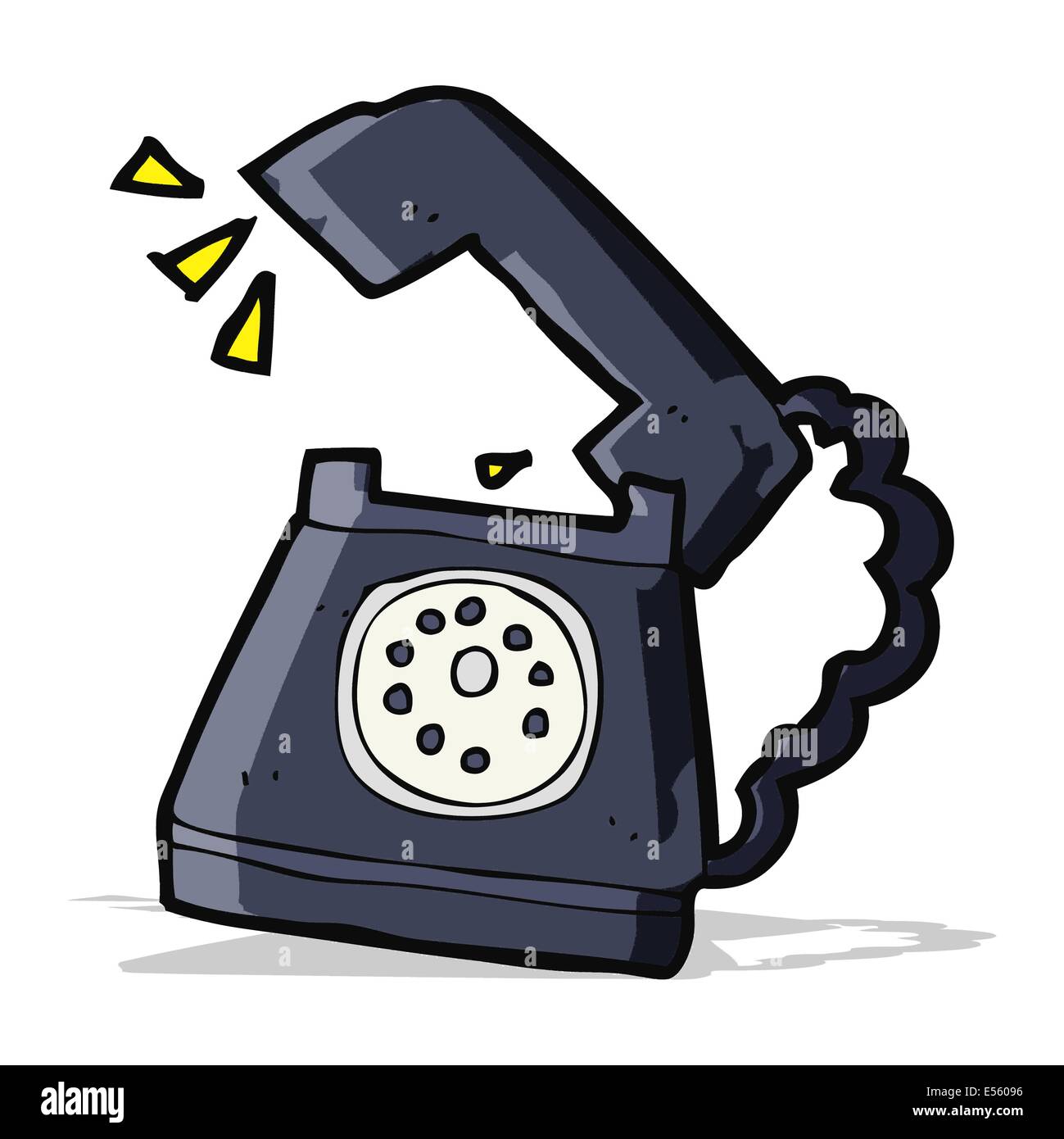 Cartoon Ringing Telephone Stock Photos & Cartoon Ringing Telephone ...