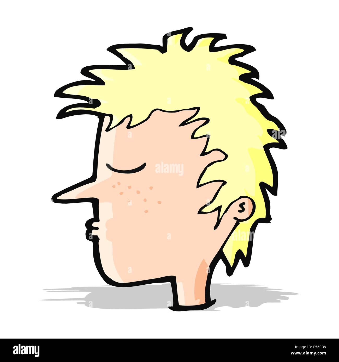 Made up face Stock Vector Images - Alamy