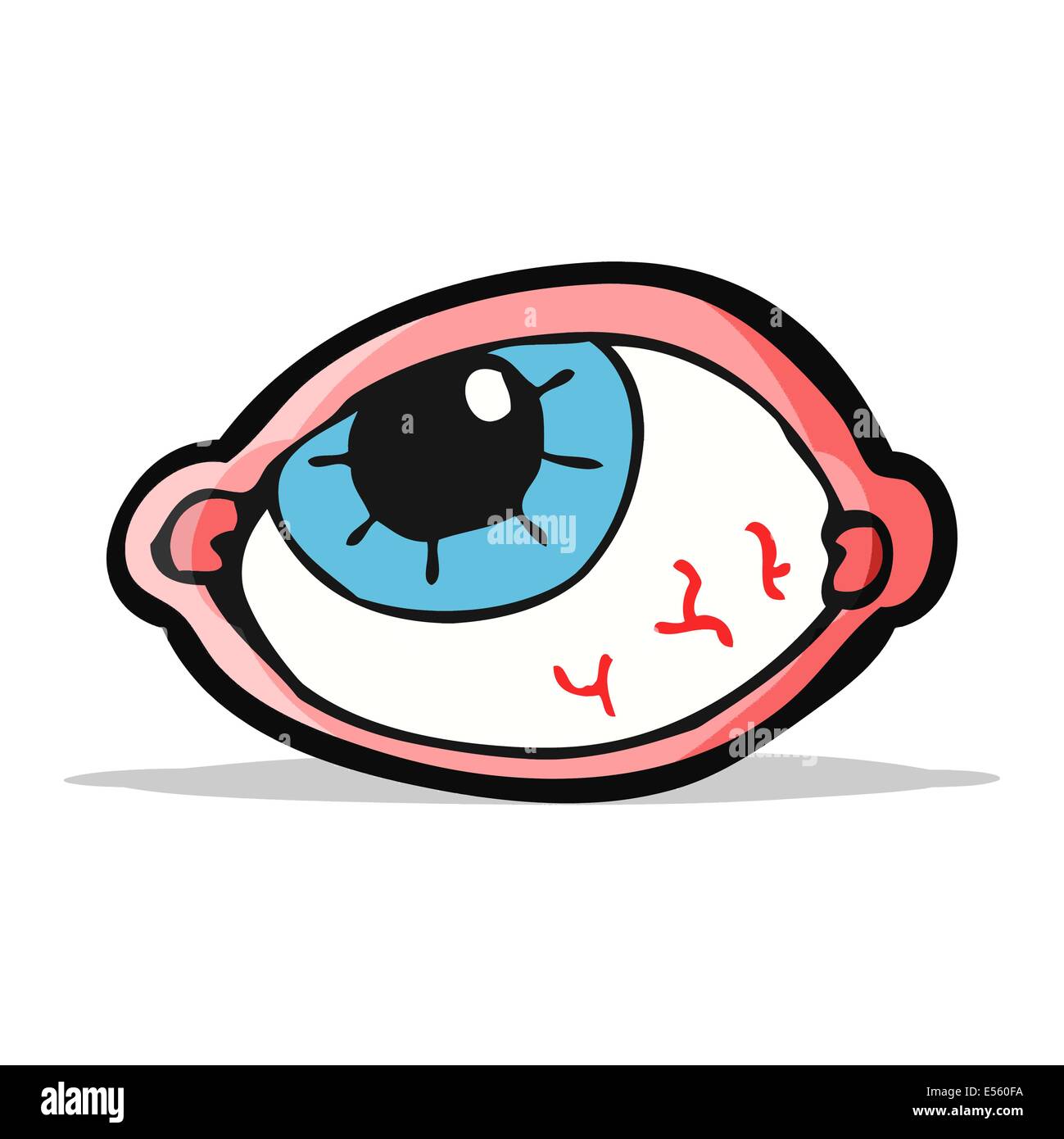 cartoon spooky eye Stock Vector Image & Art - Alamy