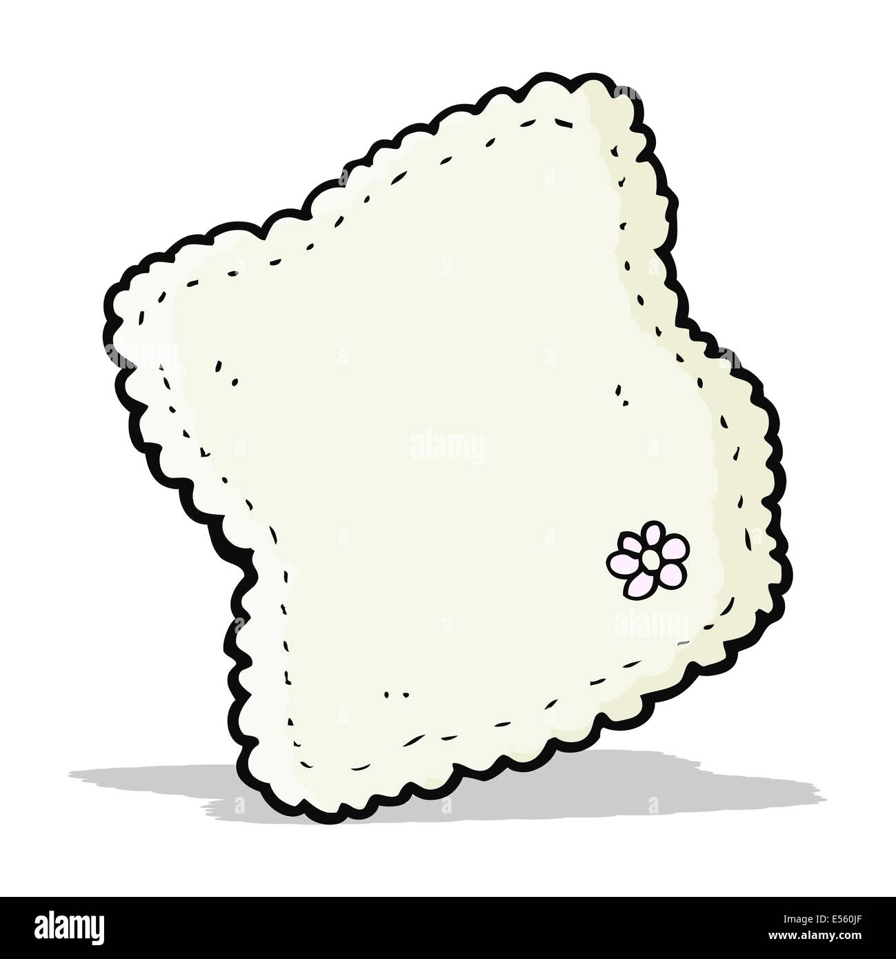 Handkerchief embroidered Stock Vector Images - Alamy