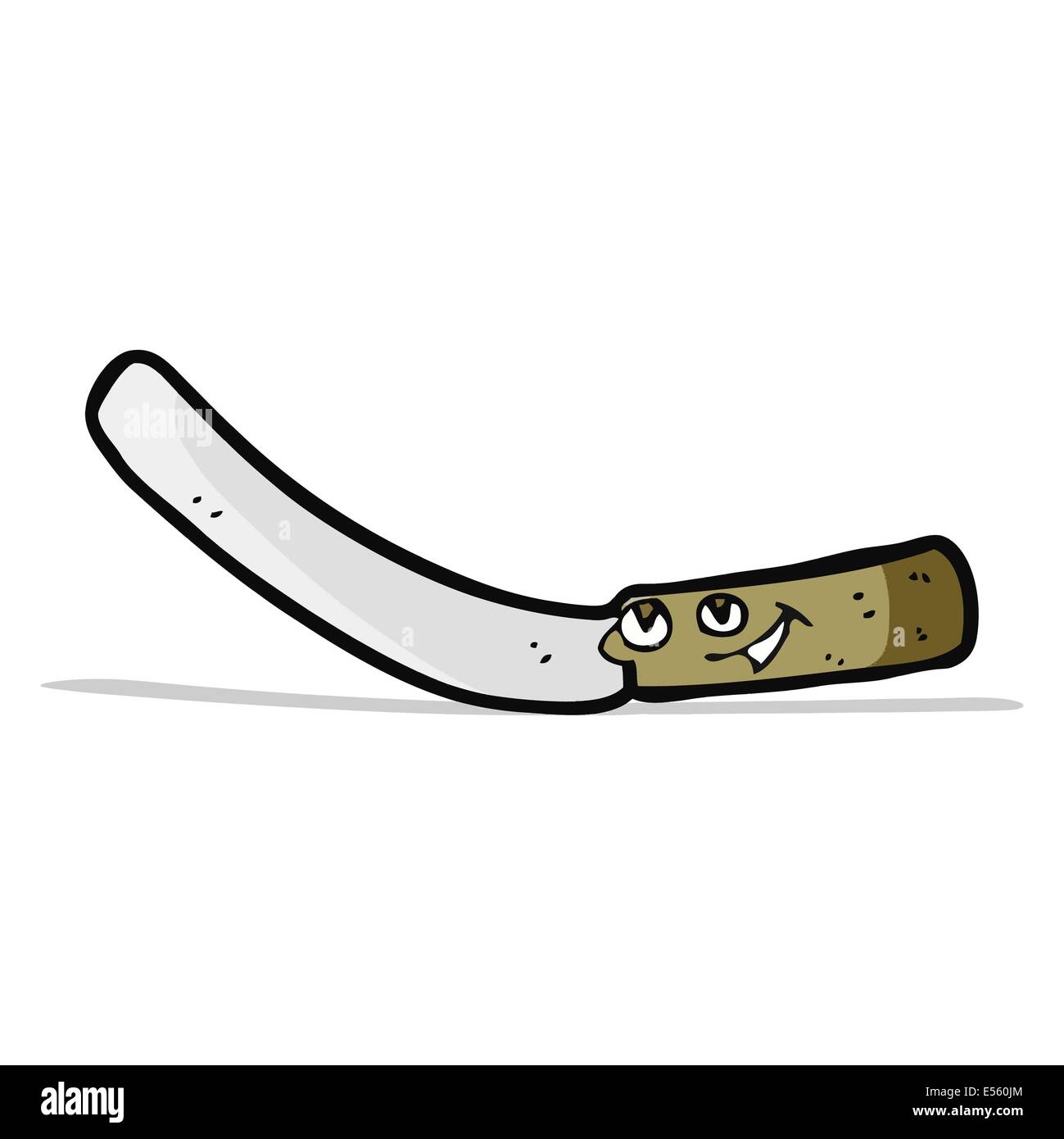 cartoon kitchen knife Stock Vector Image & Art - Alamy