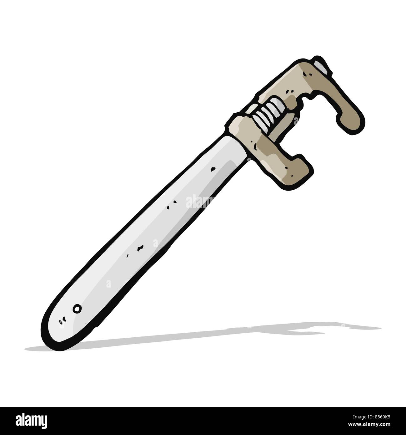 cartoon adjustable wrench Stock Vector Image & Art - Alamy
