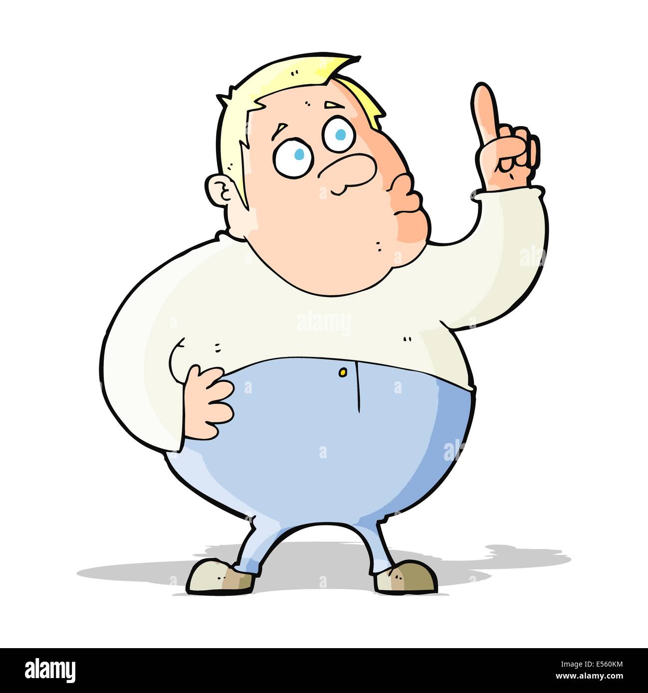 cartoon man asking question Stock Vector Image & Art - Alamy