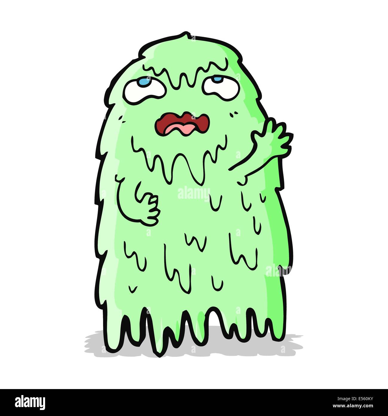 gross cartoon ghost Stock Vector Image & Art - Alamy