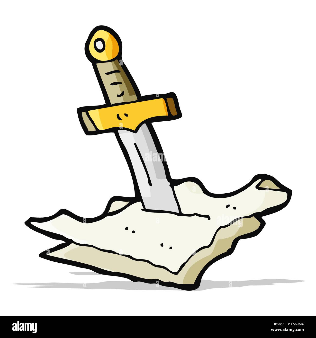 cartoon dagger in maps Stock Vector Image & Art - Alamy