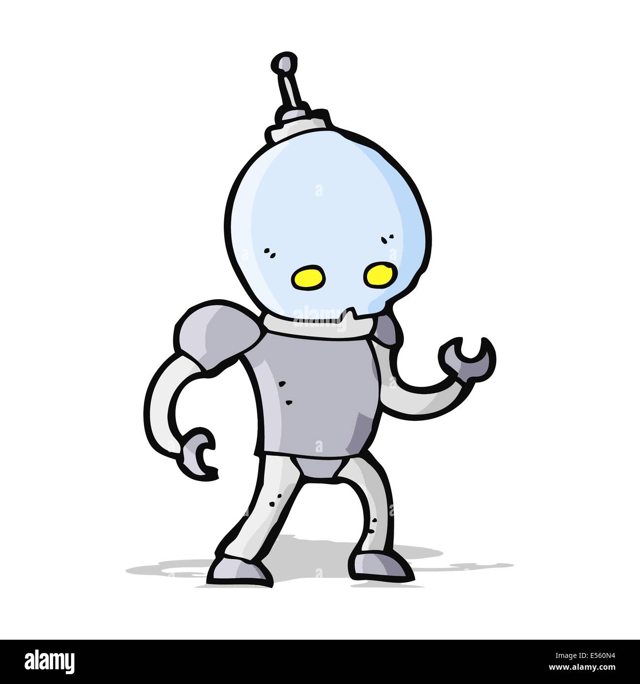 cartoon alien robot Stock Vector Image & Art - Alamy