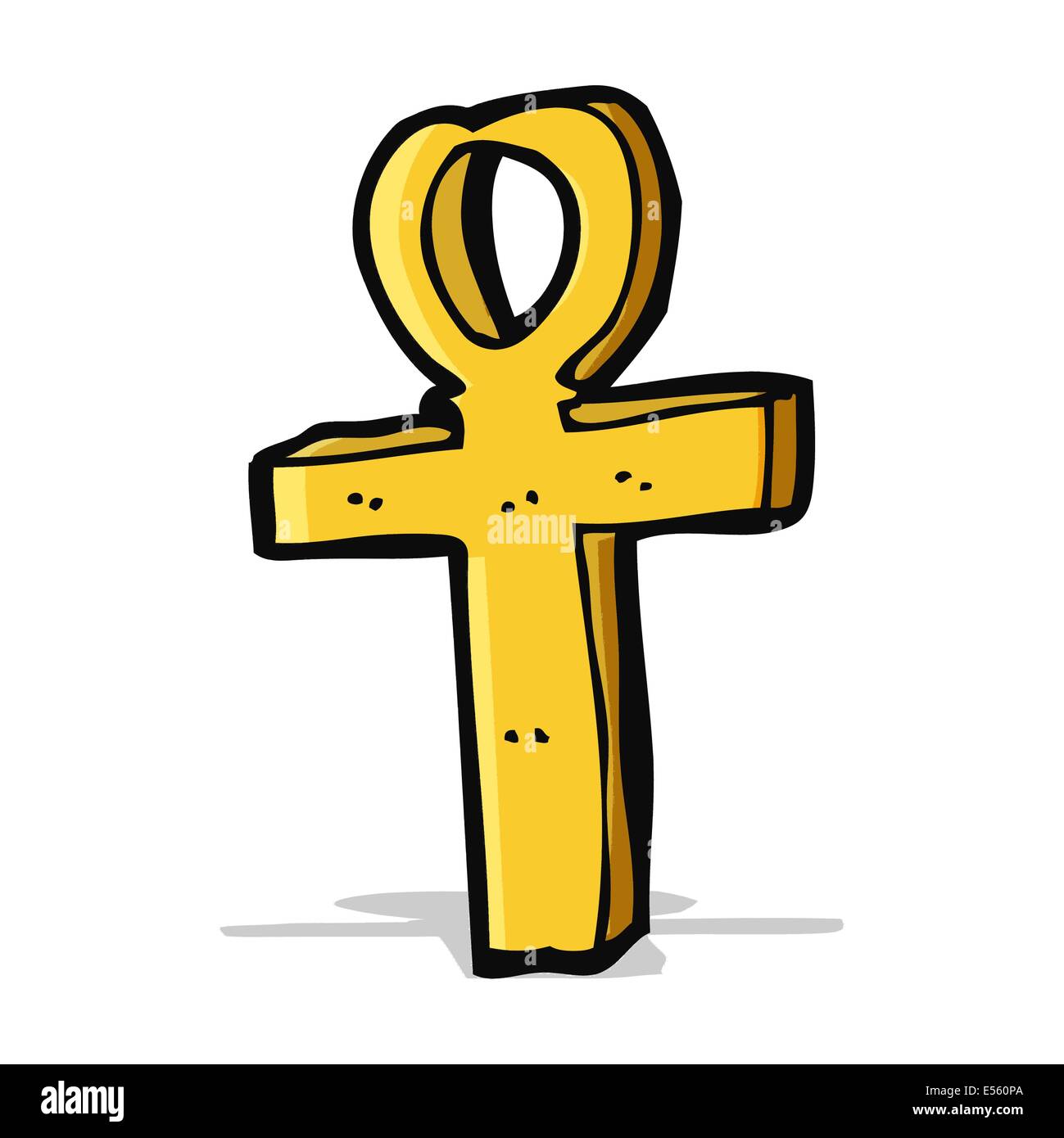 cartoon ankh symbol Stock Vector Image & Art - Alamy