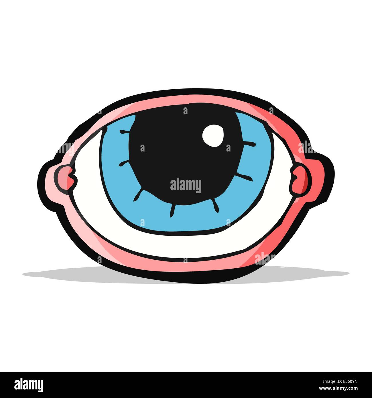 cartoon staring eye Stock Vector Image & Art - Alamy