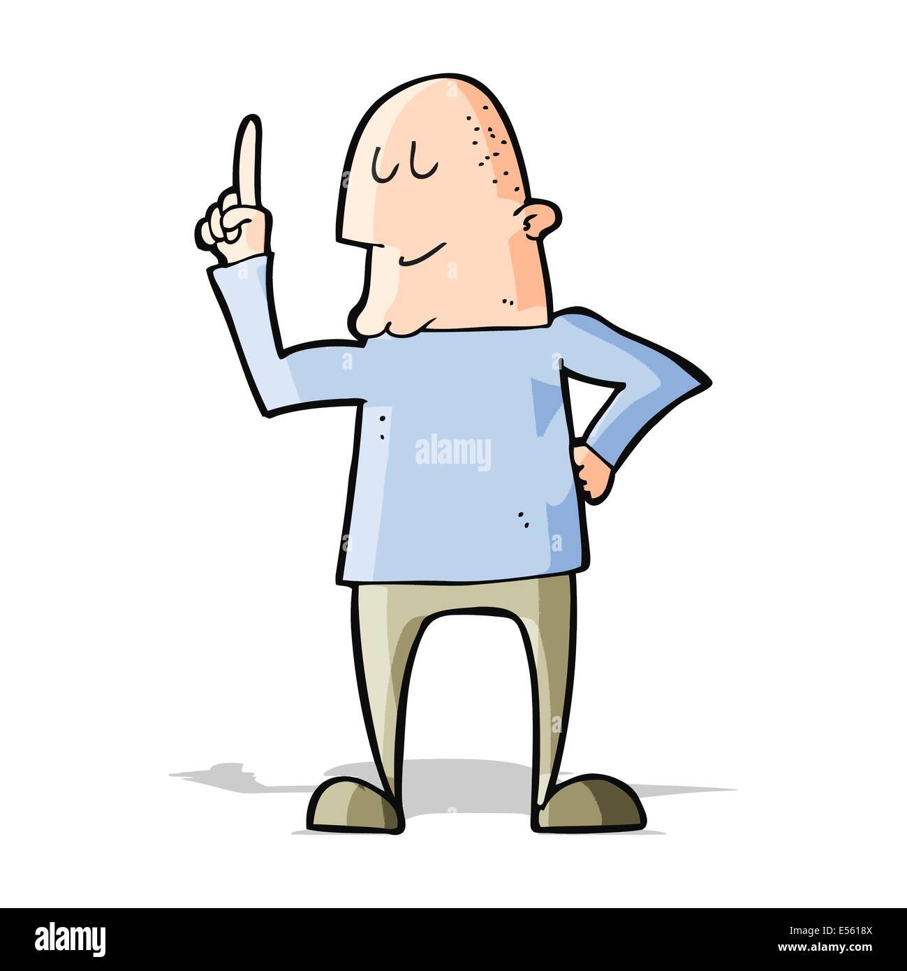 cartoon man pointing finger Stock Vector Image & Art - Alamy