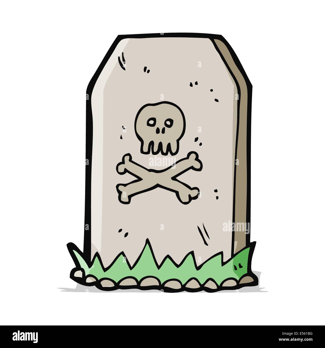 cartoon spooky grave Stock Vector Image & Art - Alamy