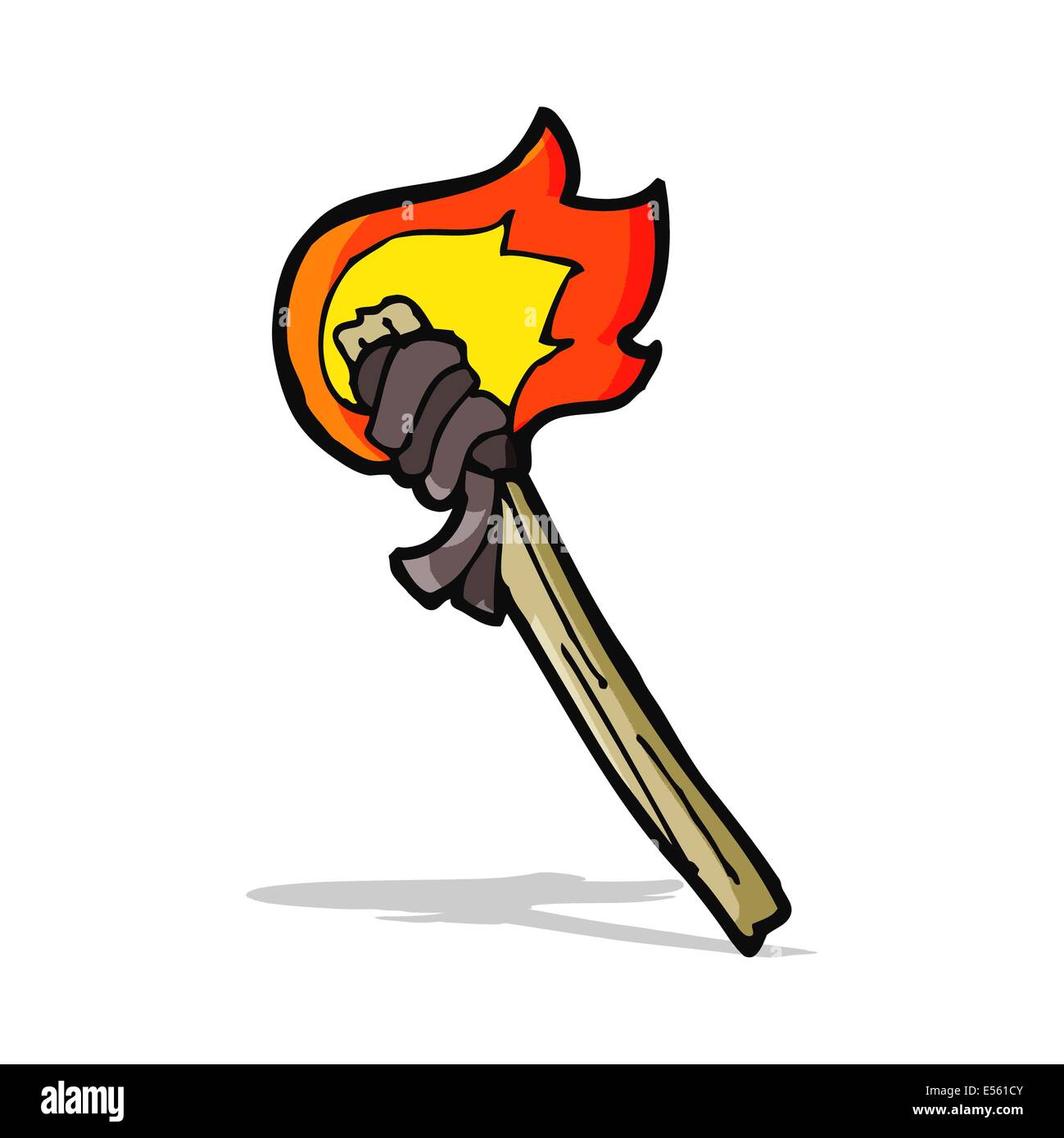Cartoon torch hi-res stock photography and images - Alamy