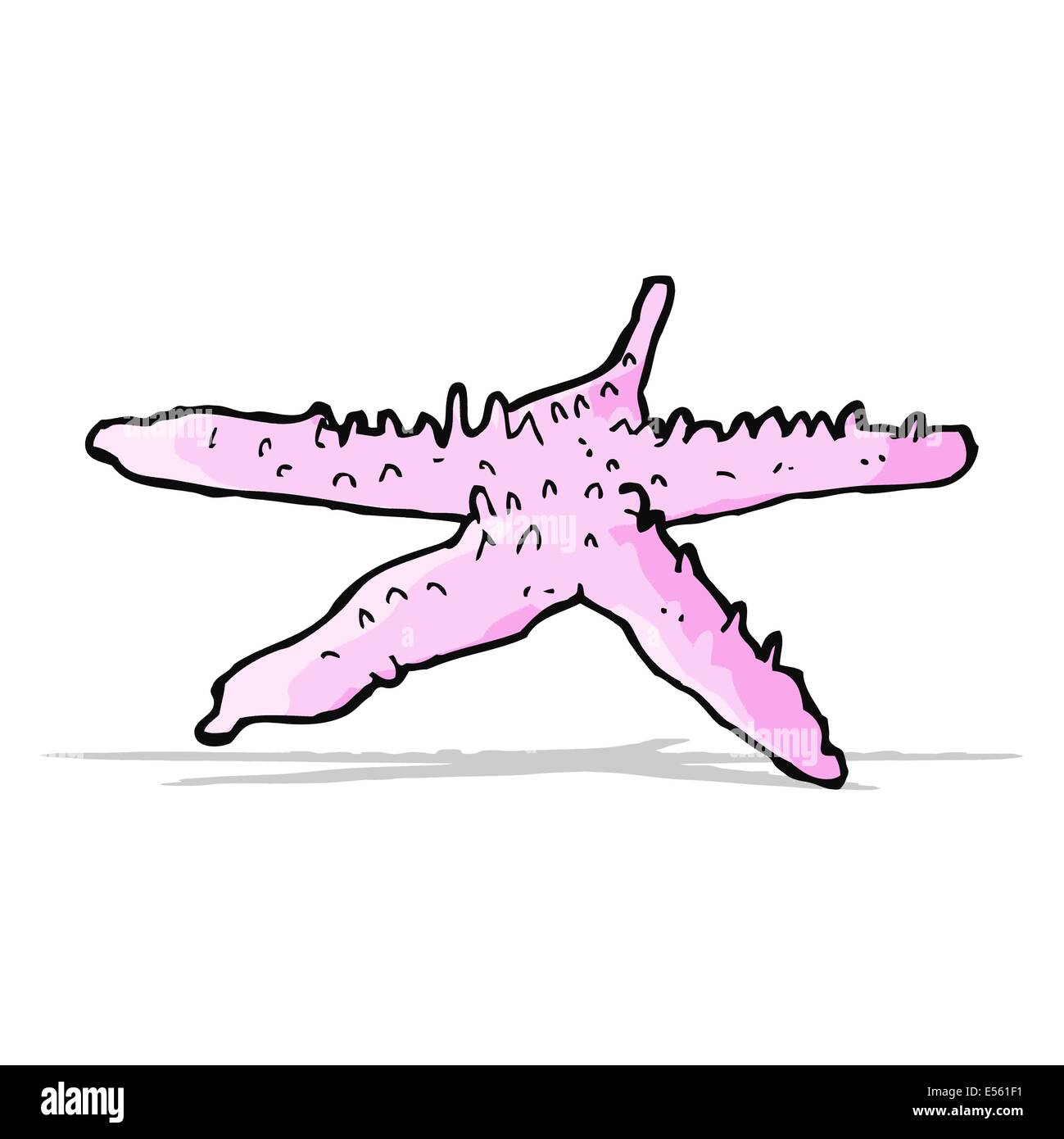 Simple starfish clip art hi-res stock photography and images - Alamy