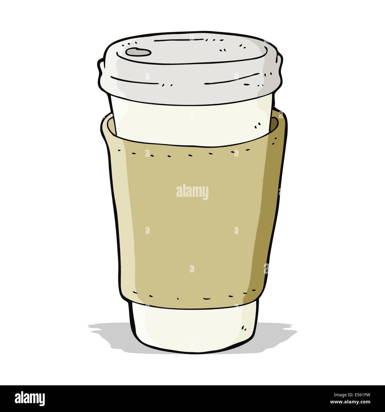 cartoon coffee cup Stock Vector Image & Art - Alamy