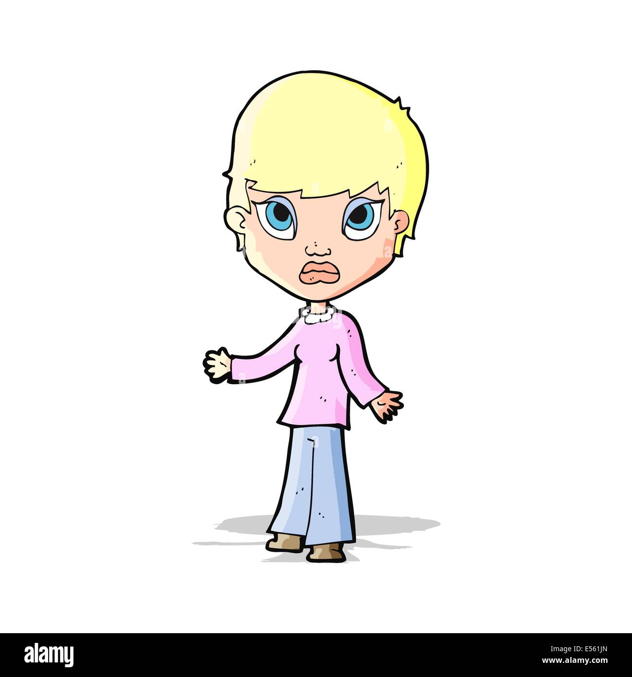 Pout cartoon Cut Out Stock Images & Pictures - Alamy