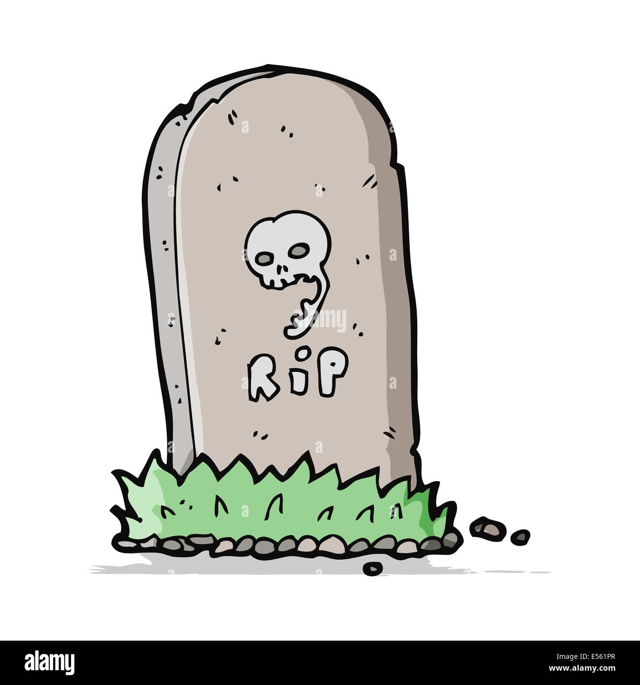 cartoon spooky grave Stock Vector Image & Art - Alamy