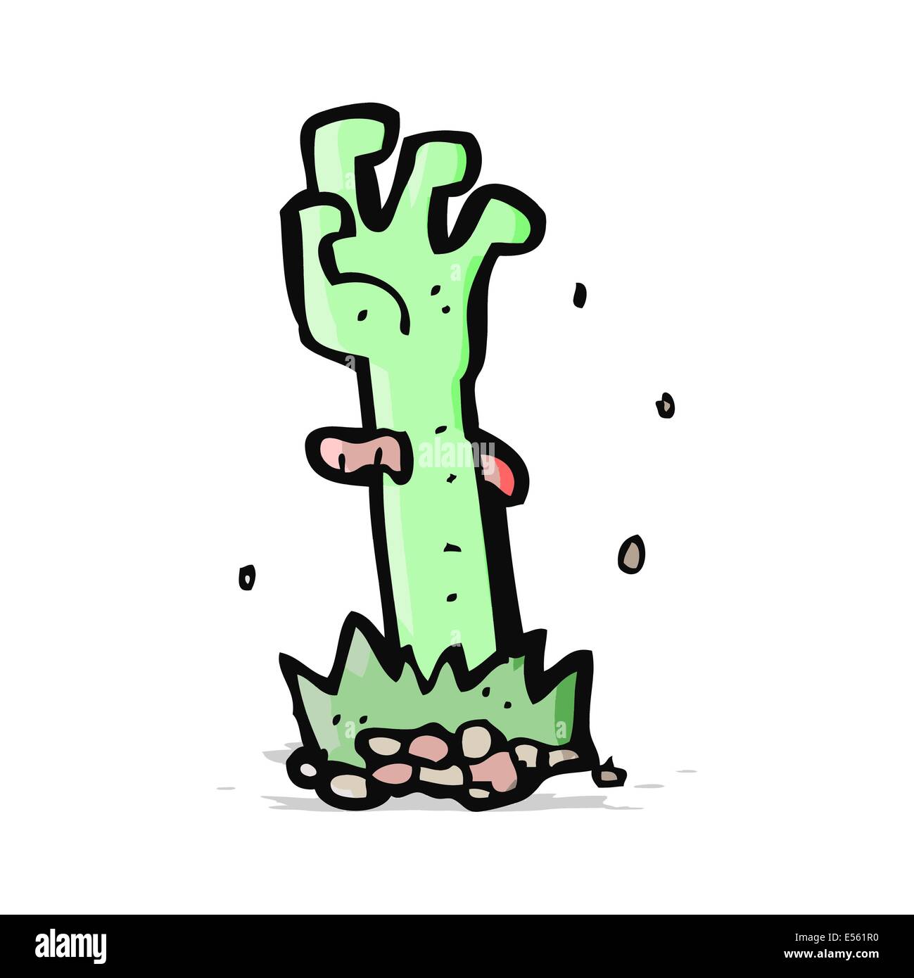 cartoon zombie hand Stock Vector Image & Art - Alamy