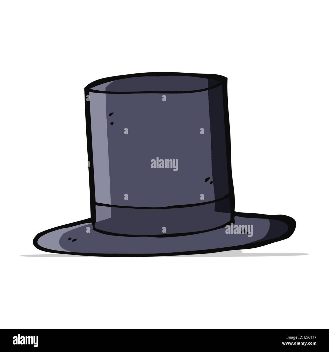 cartoon top hat Stock Vector Image & Art - Alamy