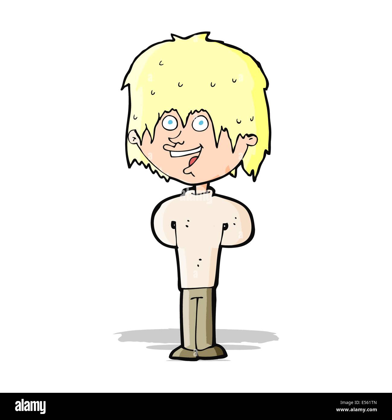 Scruffy boy Cut Out Stock Images & Pictures - Alamy