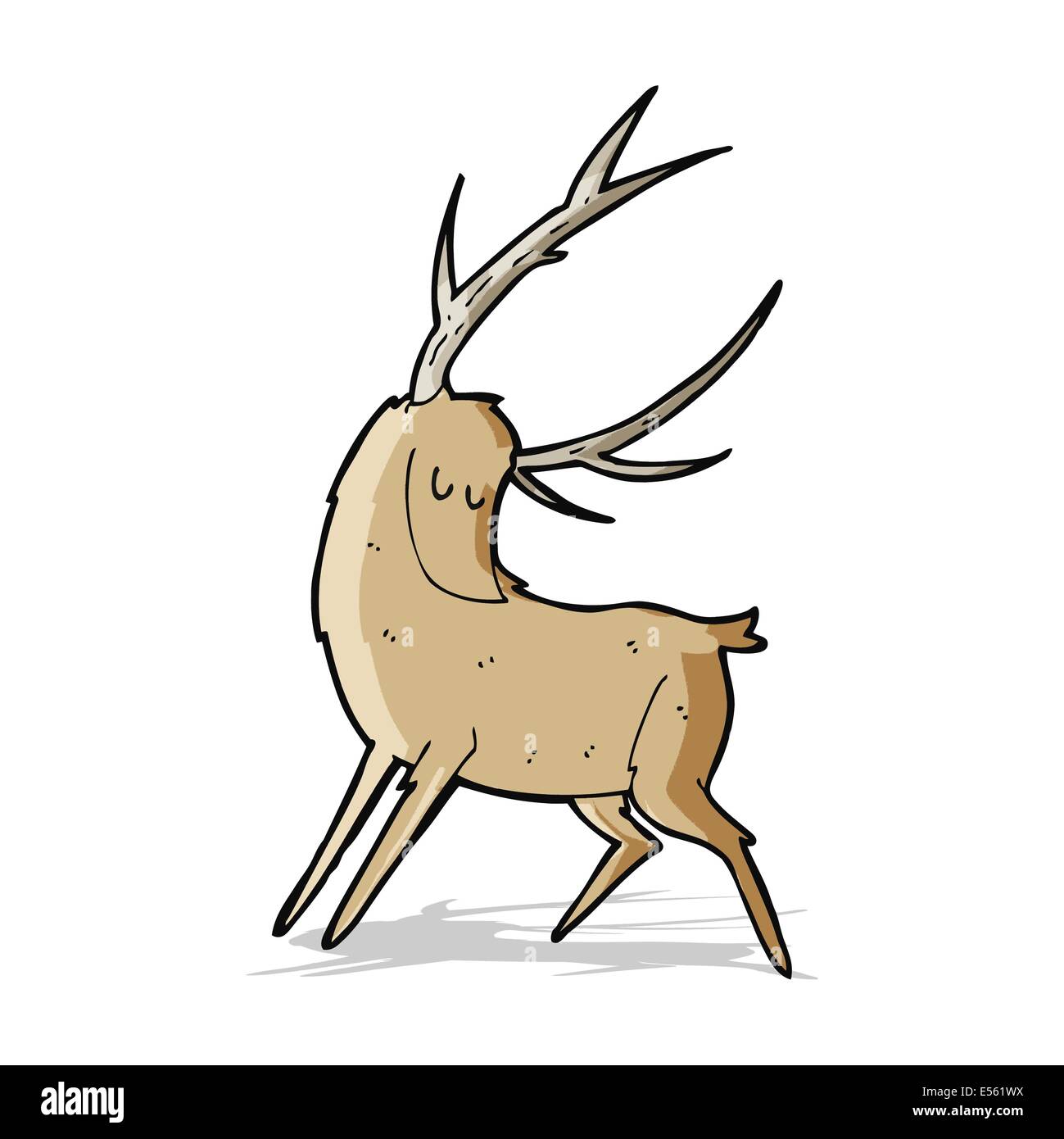 Proud stag Stock Vector Images - Alamy