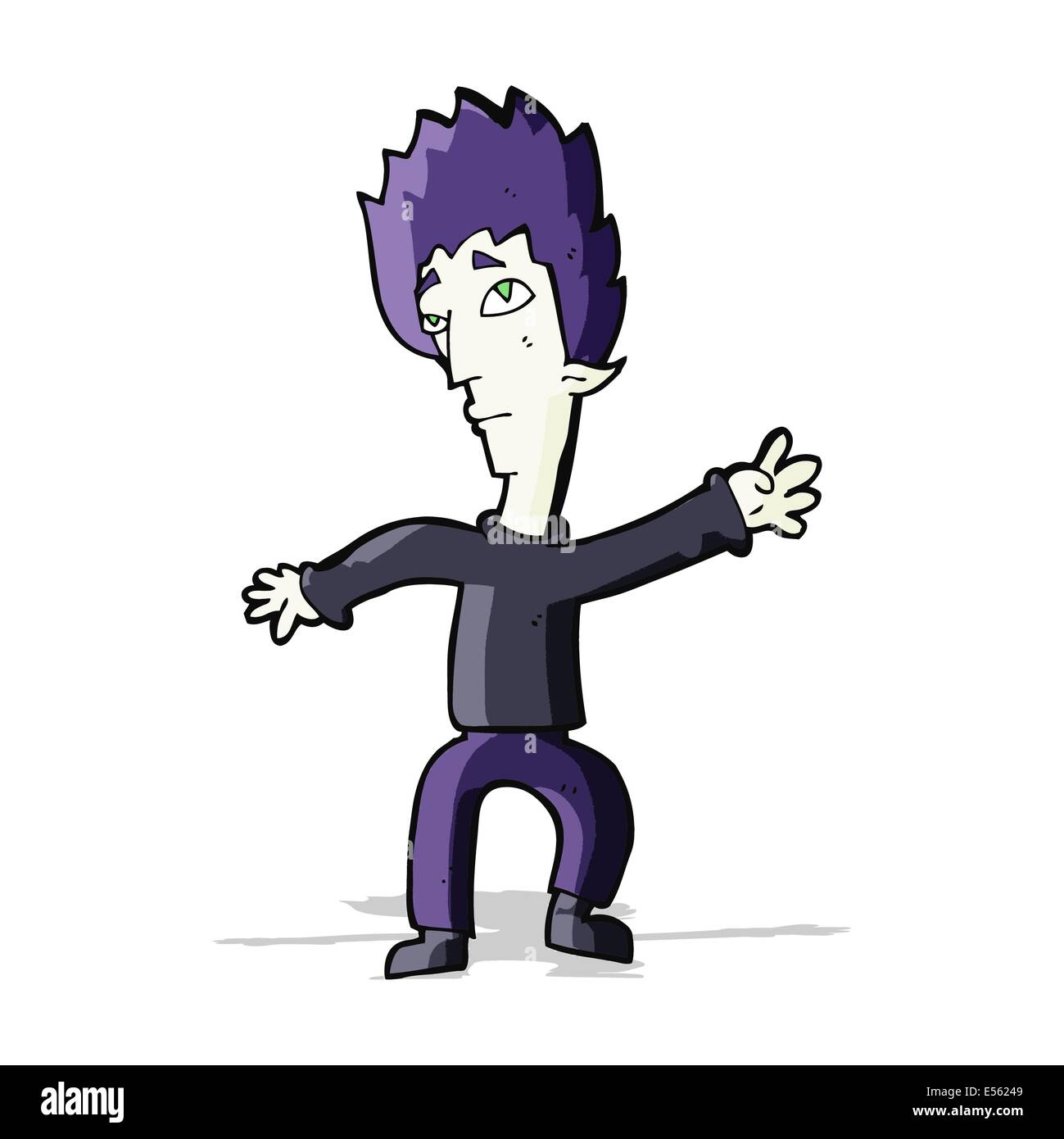 cartoon vampire man Stock Vector Image & Art - Alamy