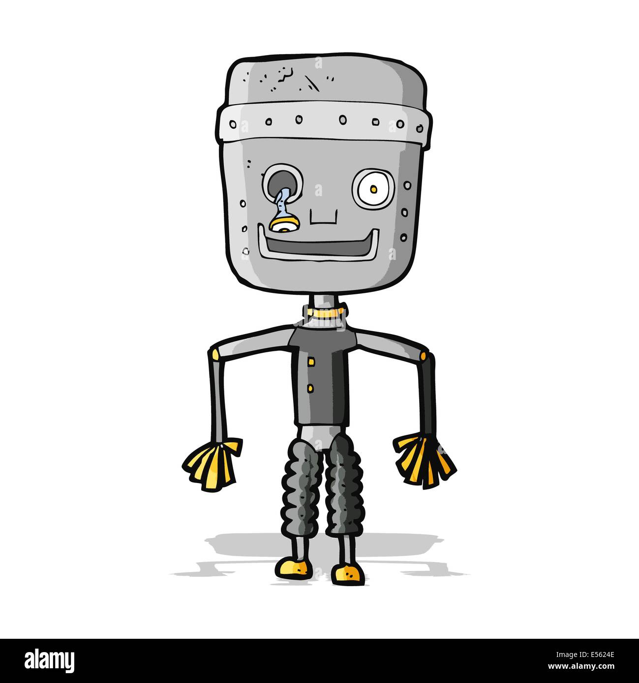 cartoon old robot Stock Vector Image & Art - Alamy