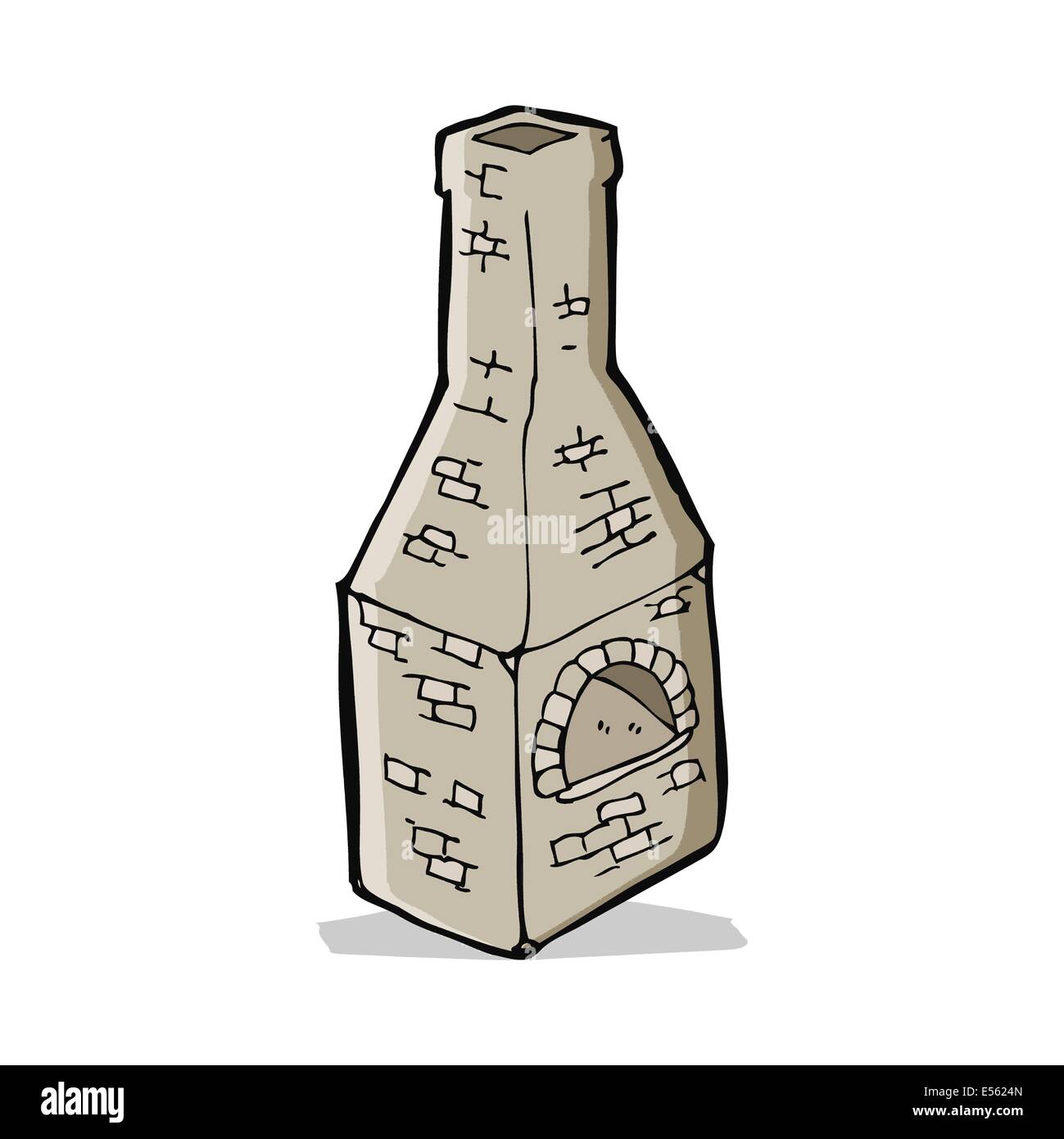 cartoon old stove chimney Stock Vector Image & Art - Alamy