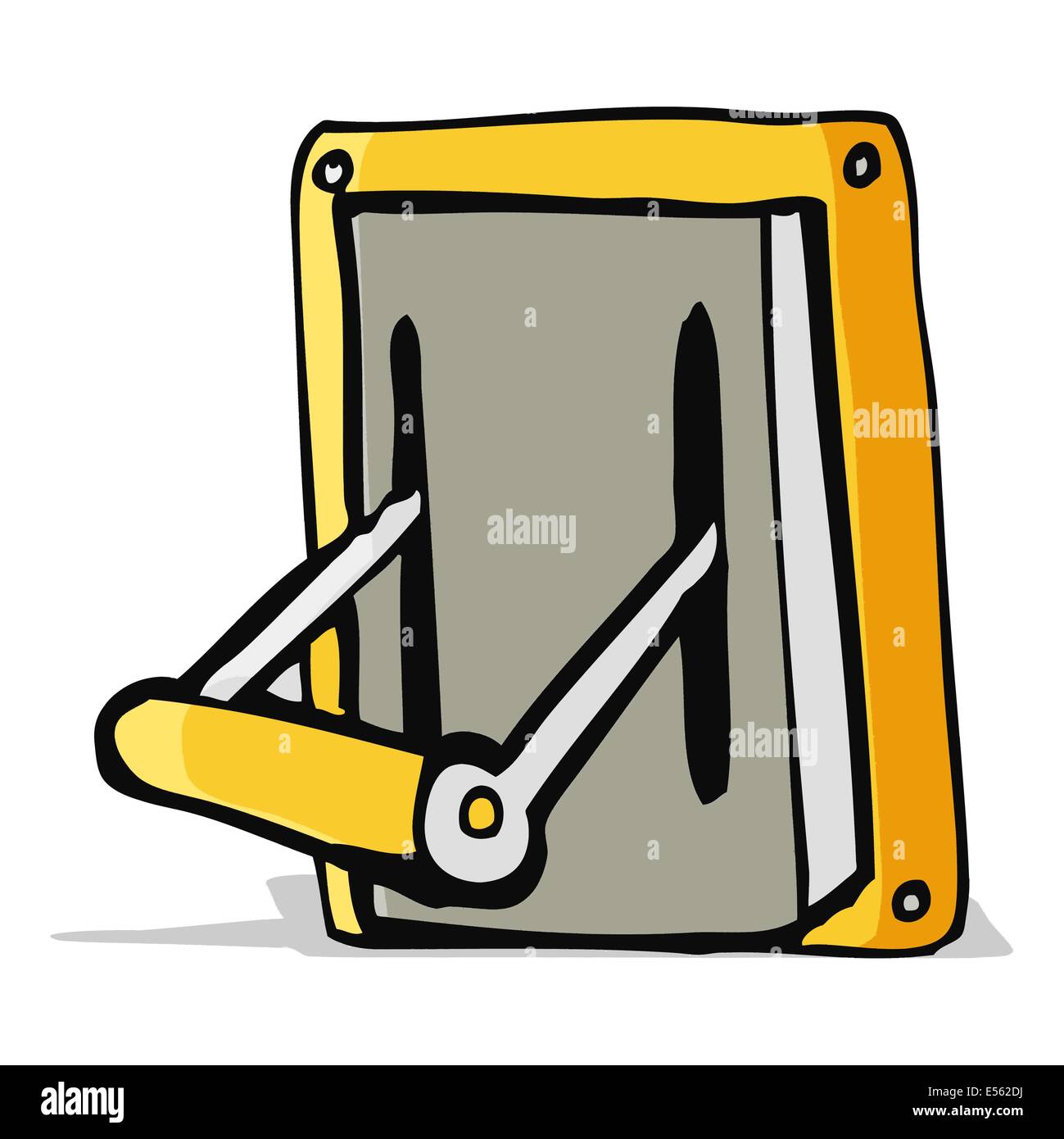 cartoon industrial machine lever Stock Vector Image & Art - Alamy