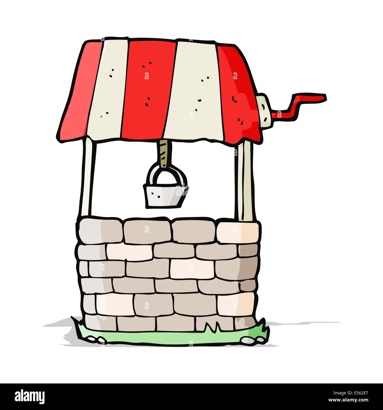 cartoon wishing well Stock Vector Image & Art - Alamy