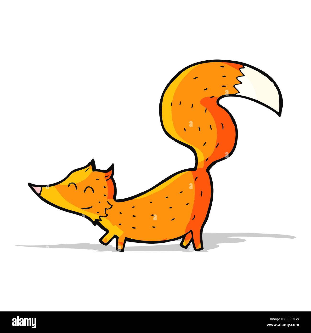 Quirky fox Cut Out Stock Images & Pictures - Alamy