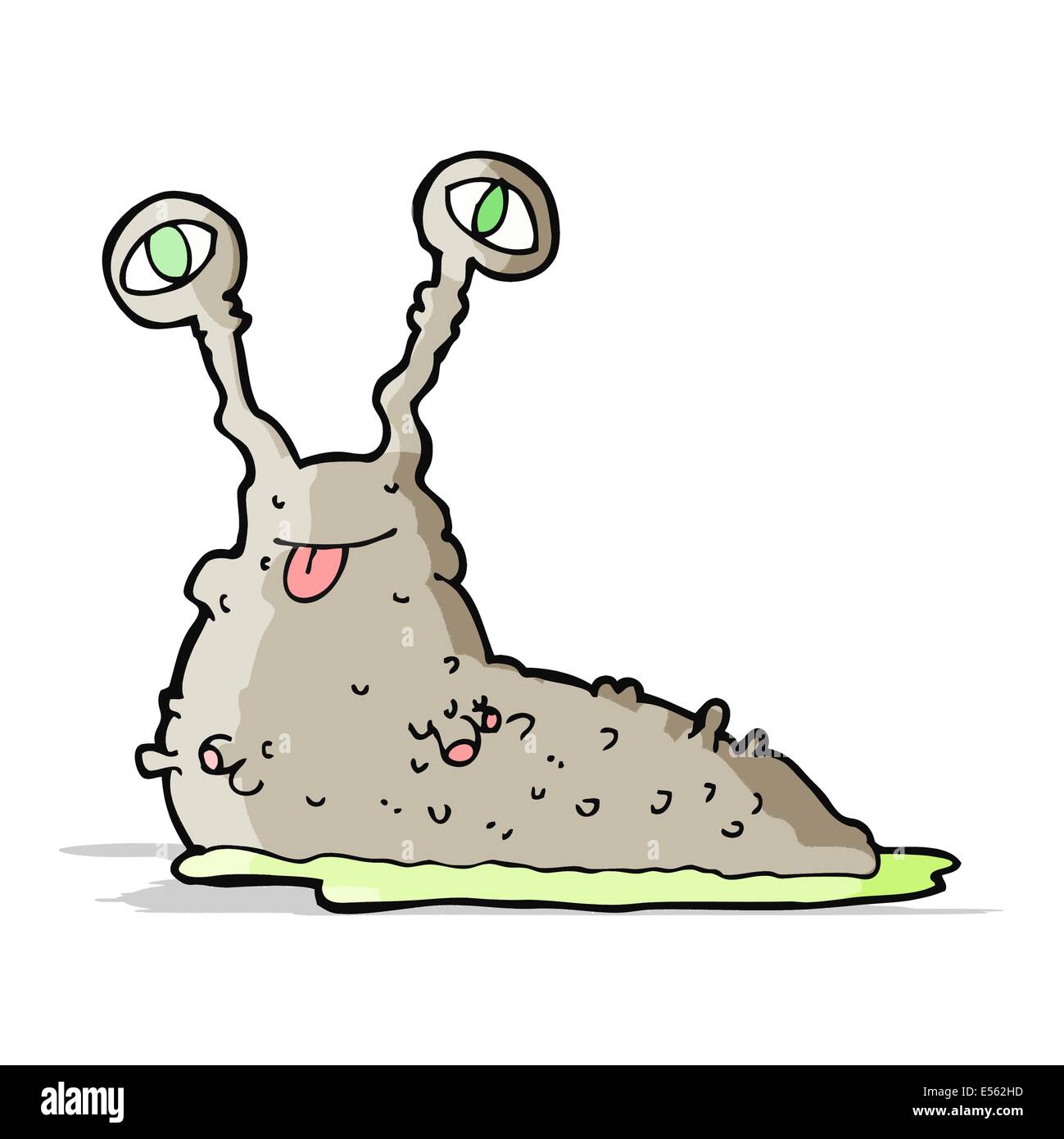 Cartoon gross slug Cut Out Stock Images & Pictures - Alamy